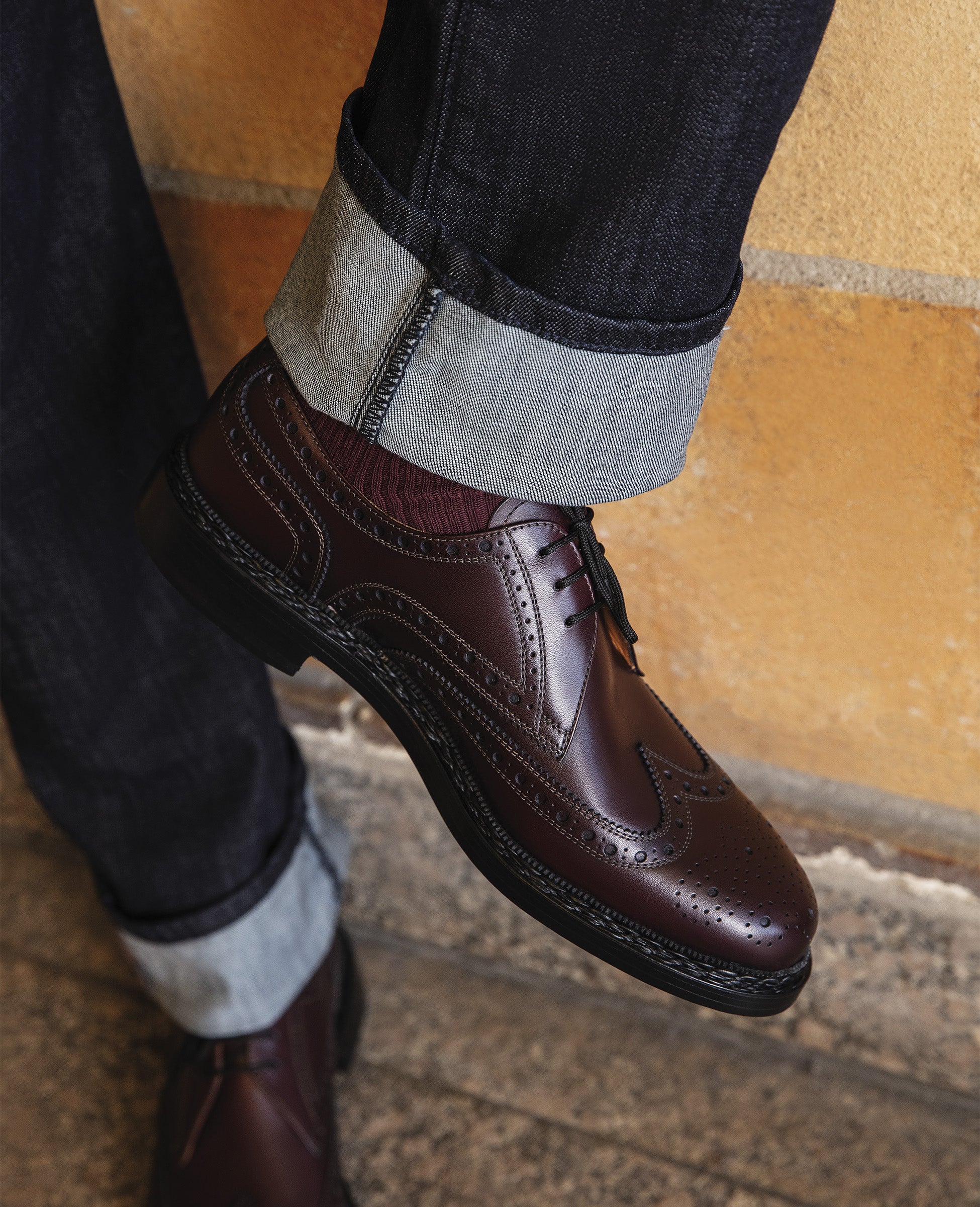 Original Budapester Herrenschuh aus Boxcalf – Heinrich Dinkelacker