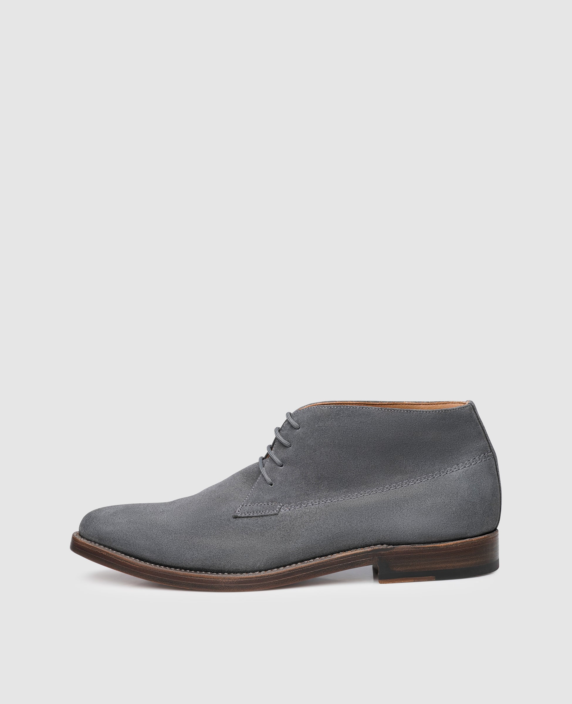 Sporty men's suede ankle boot – Heinrich Dinkelacker