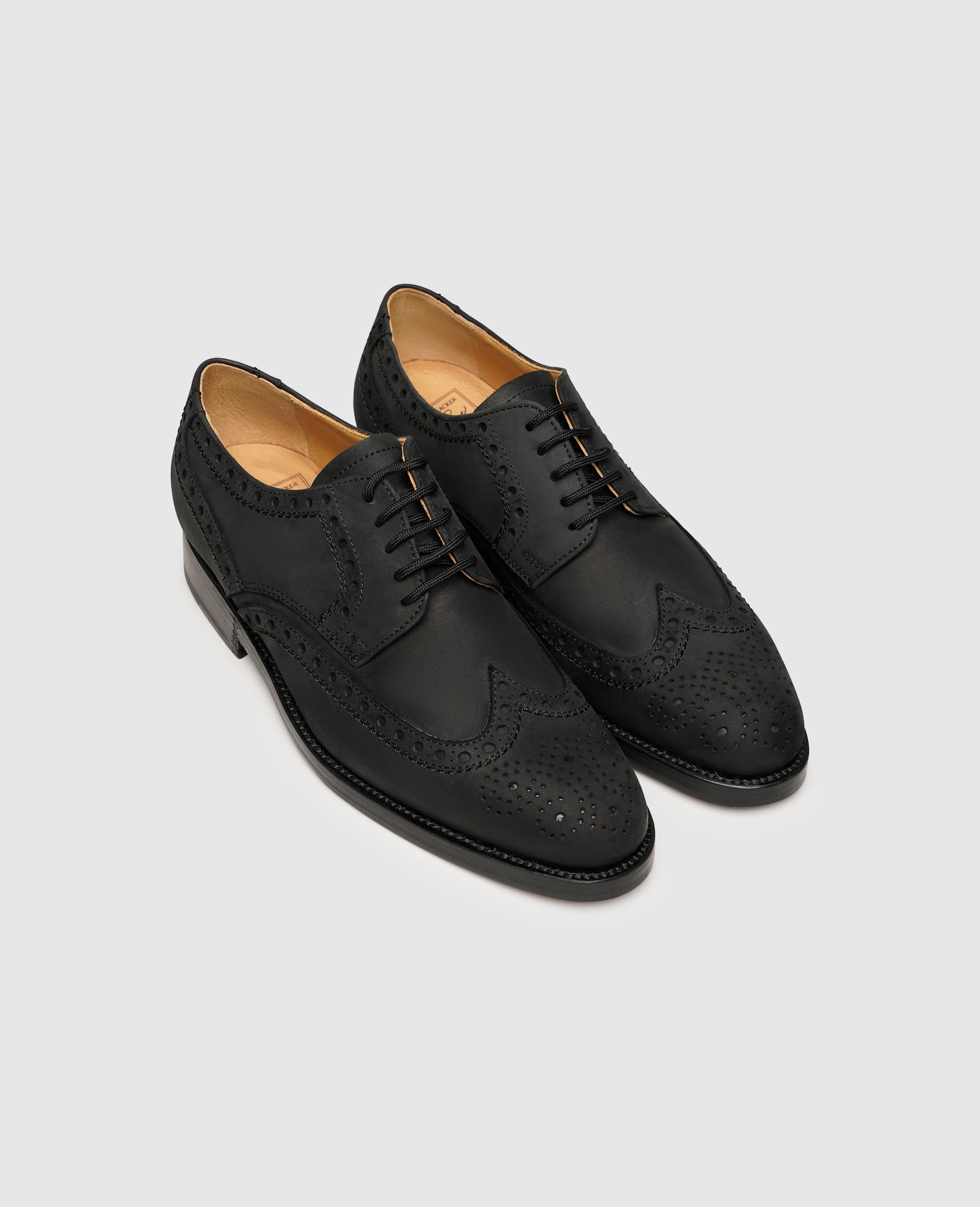 Stylish full brogue derby for men. – Heinrich Dinkelacker